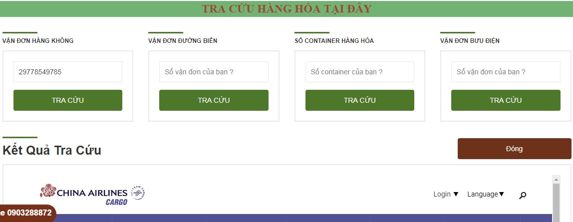 HƯỚNG DẪN TRA CỨU LỊCH BAY - TRA CỨU VẬN ĐƠN HÀNG KHÔNG